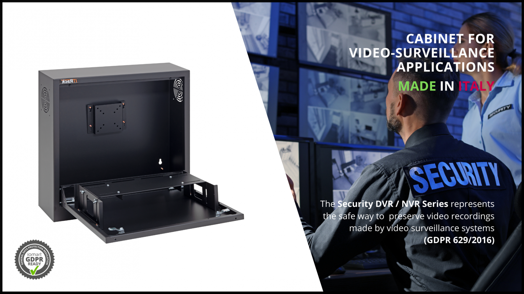 Armadio Security DVR/NVR per videosorveglianza - IT-RACK