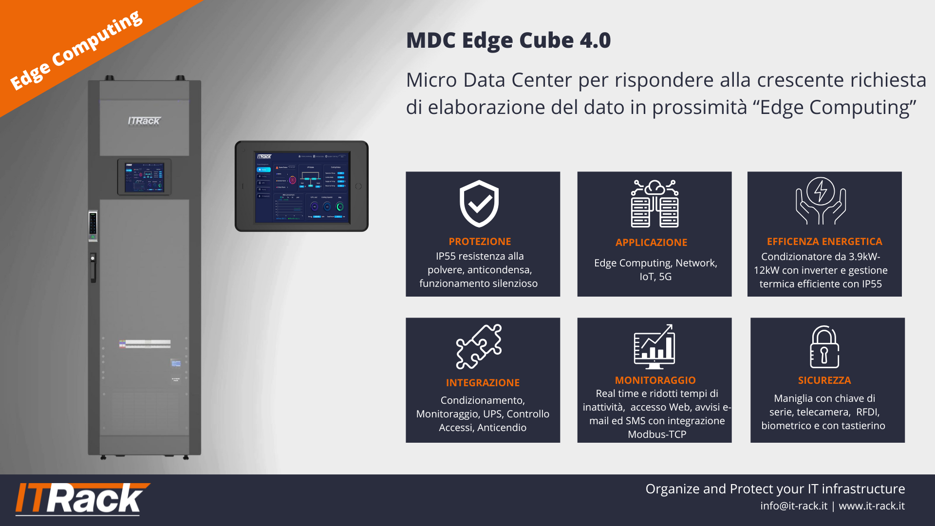 Nuovo Micro Data Center Edge Cube 4.0 - IT-RACK